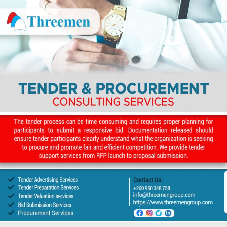 Tender and Procurement Consulting Services Brochure – Threemen Group